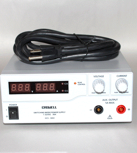 30 Amp Constant Current Rectifier 0-30V - Caswell Canada
